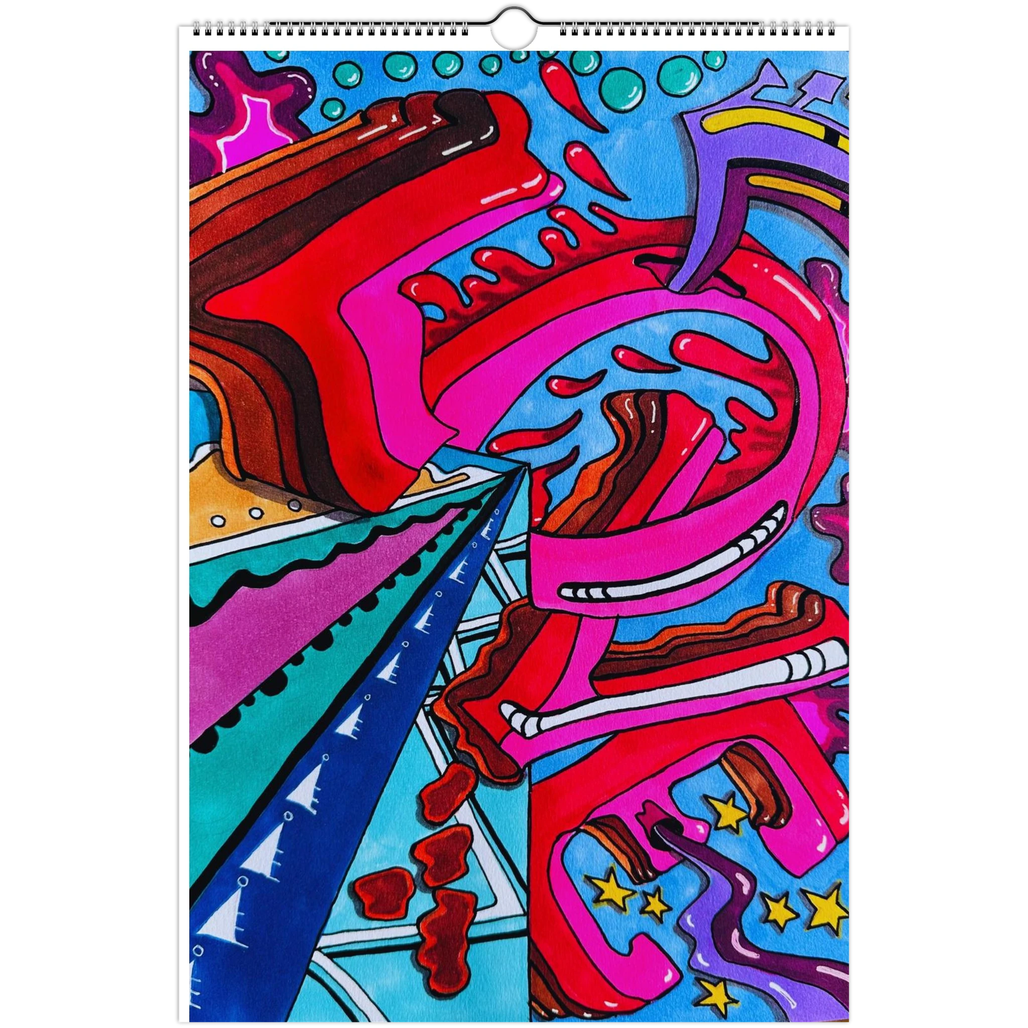 Wall calendars 2026 (US & CA) – Spacey Ace Studio